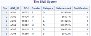 SAS PROC Format | Predefined and User Defined Format in SAS
