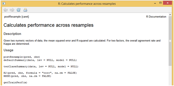 Caret Package | Caret Package In R