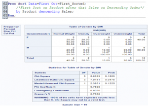 Data Exploration in SAS - Using Data Step and Proc SQL