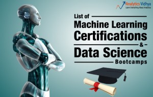 Machine Learning Certifications | Data Science Bootcamps