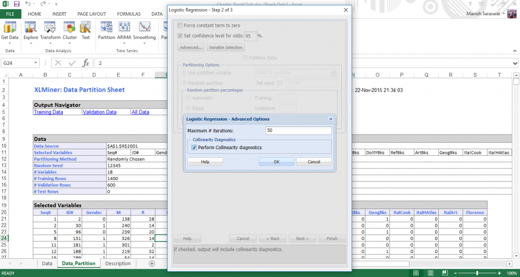 Getting started with Machine Learning | XLMiner MS Excel