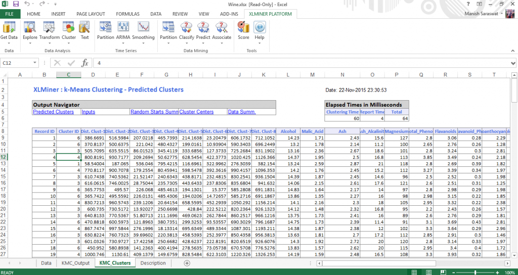Getting started with Machine Learning | XLMiner MS Excel