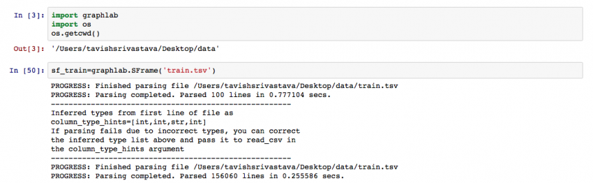 Step by step guide to building sentiment analysis model using graphlab