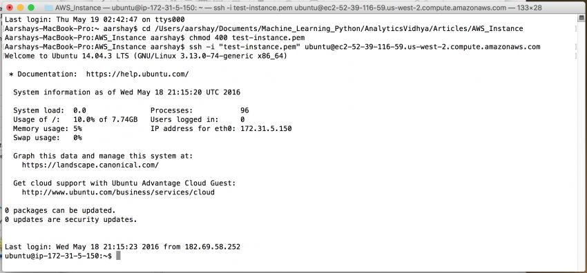 AWS Instances | Machine Learning With AWS