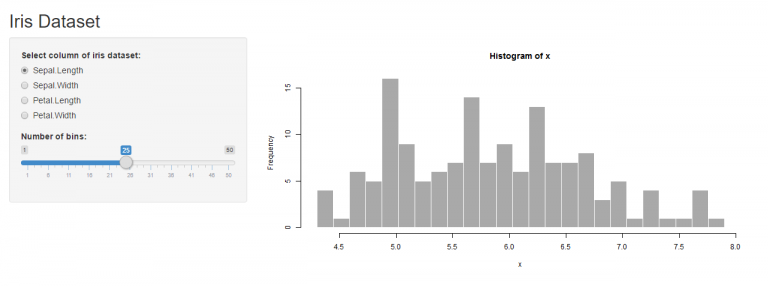 Shiny | Data Visualization Using Shiny App In R